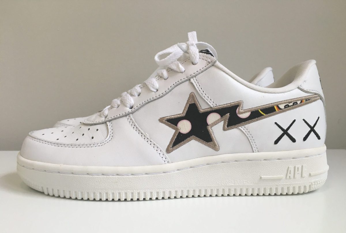 Kaws Bapesta – A Bathing Ape – nicabBY